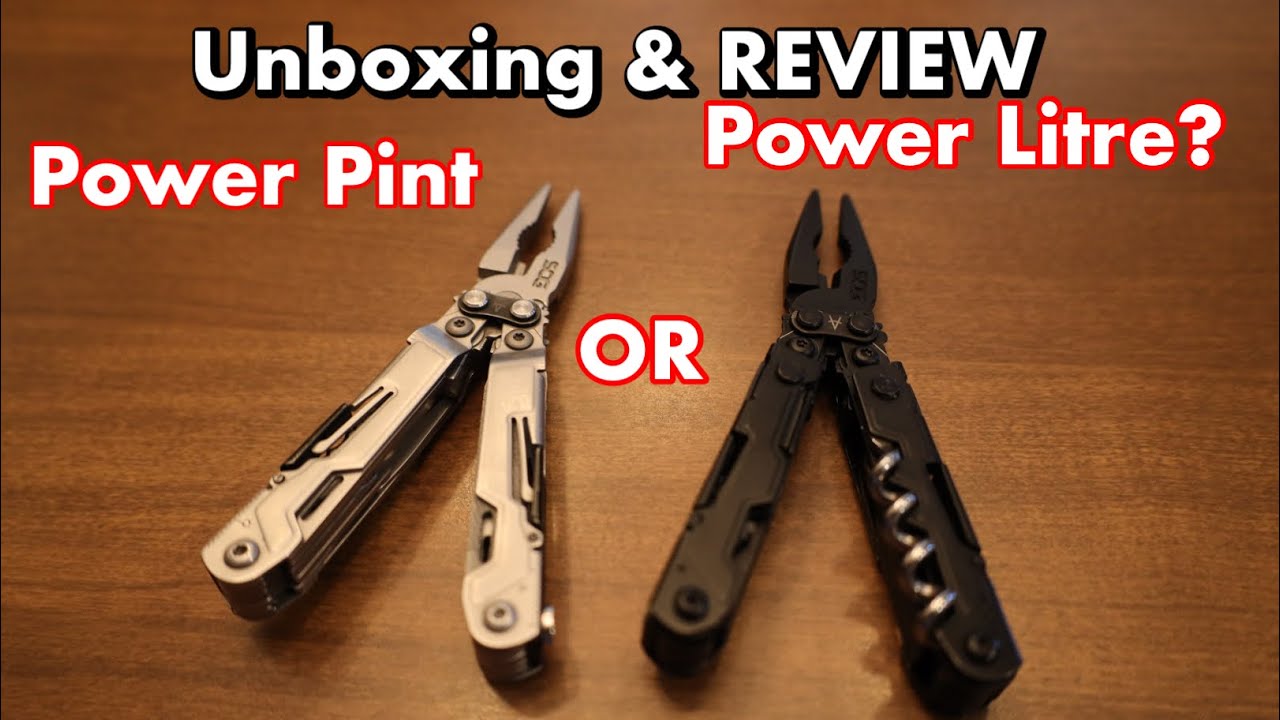 Sog Power Litre Unboxing and Comparing to Power Pint - YouTube