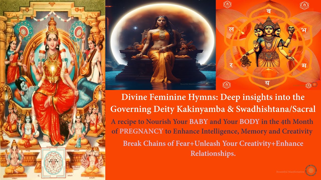 Kakini: Sacral Chakra Yogini| Unclock Creative Intelligence+sensuality ...