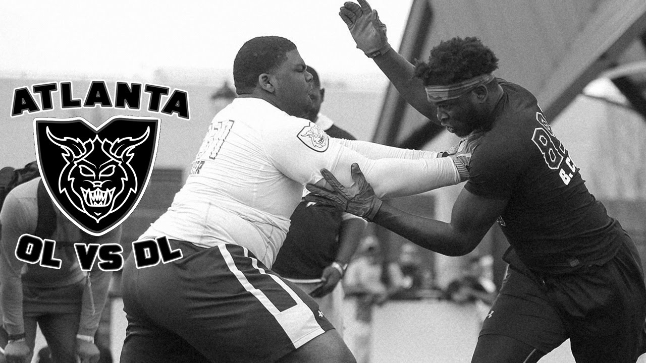 Nike Football's The Opening Atlanta 2017 | OL vs DL - YouTube