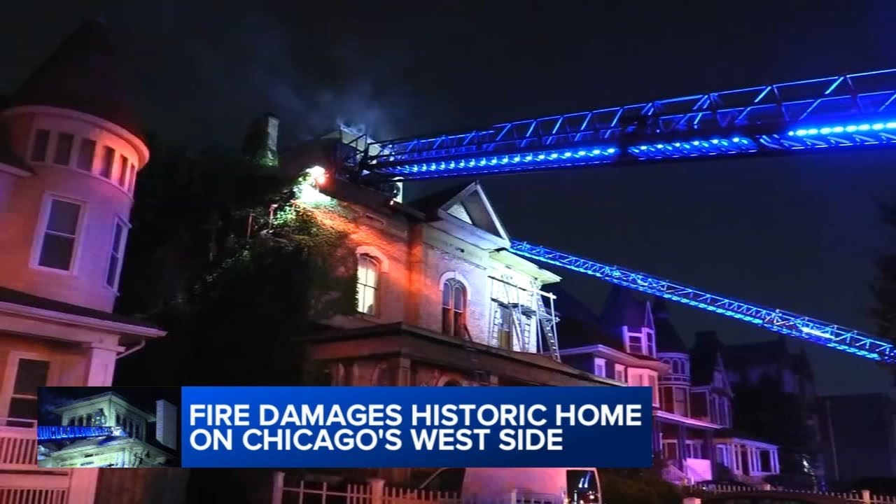 Historic Austin home, built before Great Chicago Fire, damaged in blaze ...