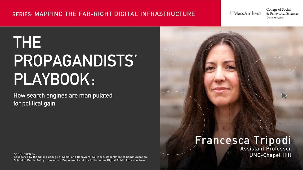 Francesca Tripodi, 3/3/23: The Propagandists' Playbook - YouTube