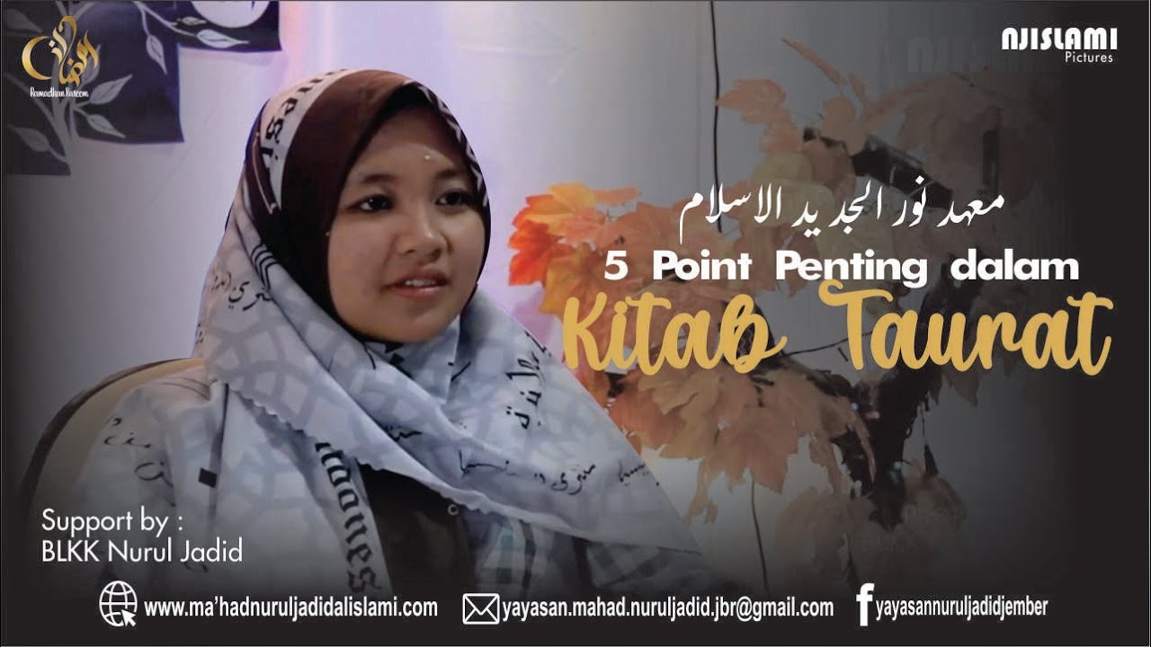5 POINT PENTING DALAM KITAB TAURAT - YouTube