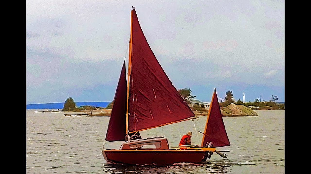 Sailing Camping. Early Start aboard CROW a Shallow Draft Camp Cruiser ...
