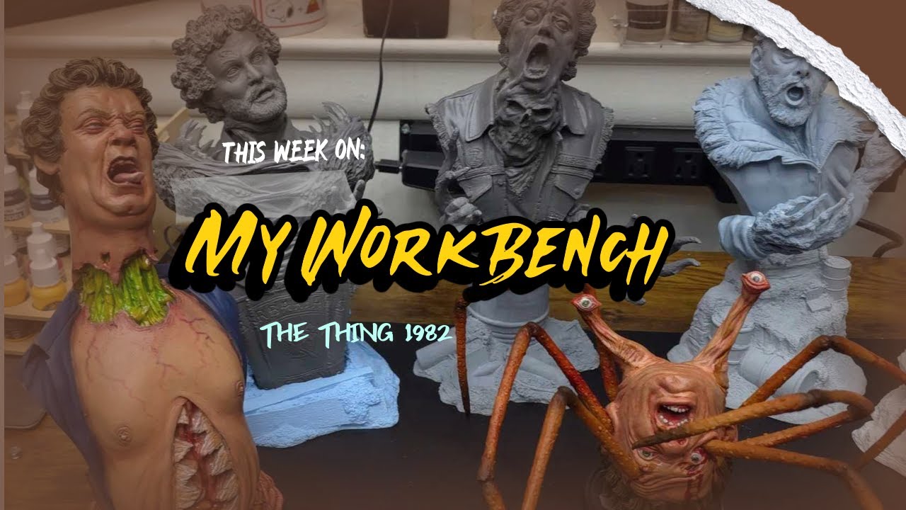 This week on my Workbench: The Thing 1982 (Characters) #painting #art # ...