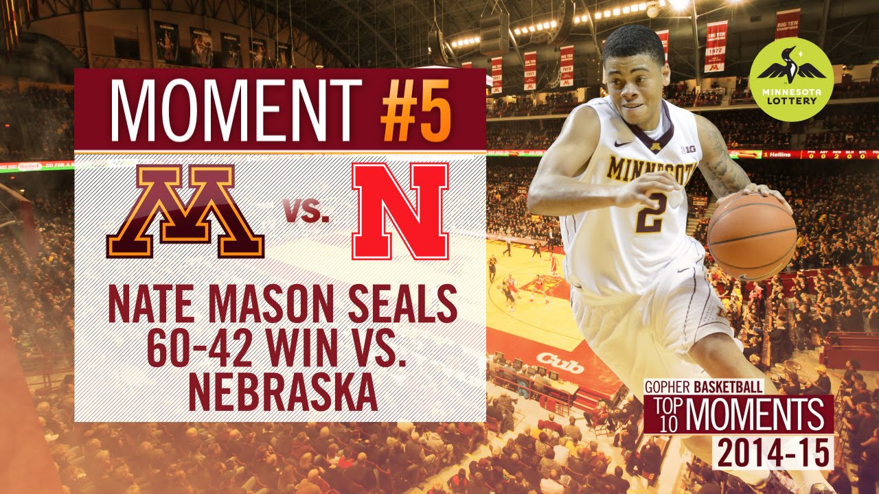 #5: Nate Mason Seals 60-42 win vs. Nebraska (Men's Basketball Top 10 ...