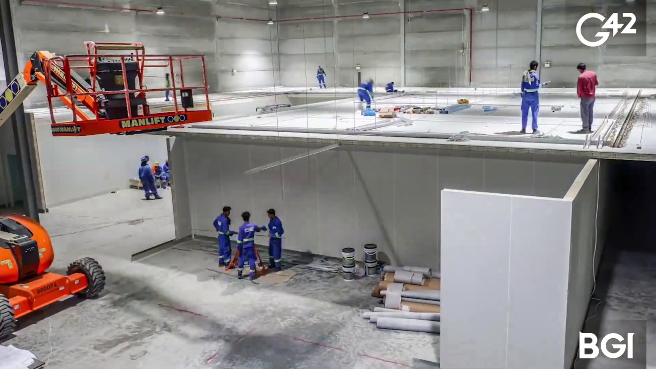 G42 and BGI's COVID-19 Lab in Masdar City - Timelapse Video HD - YouTube