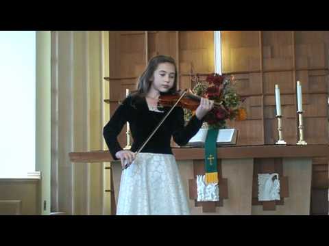 Emily Walkenhorst Performs Kreisler's Sicilienne and Rigaudon - YouTube