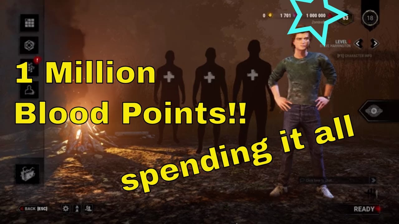 Spending 1 Million Blood Points in 10 Minutes - Dead by Daylight - How ...