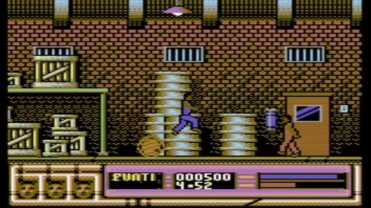 C64 Vicoli Pericolosi 1990 Edicola Super Game 2000 italian beat em up ...