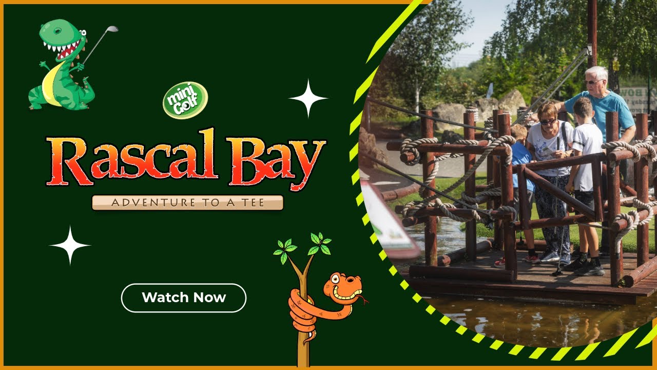 Rascal Bay Adventure Golf Brentwood - YouTube