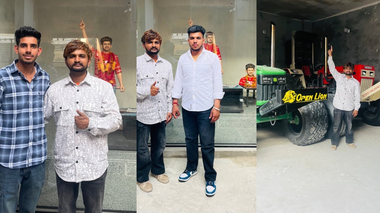 MEET WITH @nishu_deshwal ke gher pahunch gyeIl Jitendra Rajput vlogs ...