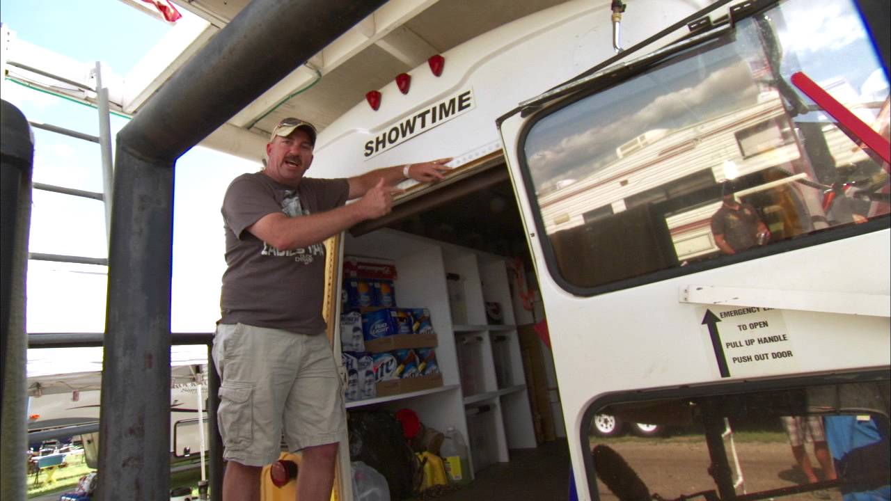 NASCAR Inside Access - Bus Makeover - YouTube