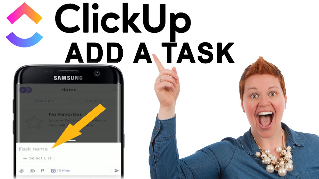 How to Add Task on ClickUp Project Management Tool? - YouTube