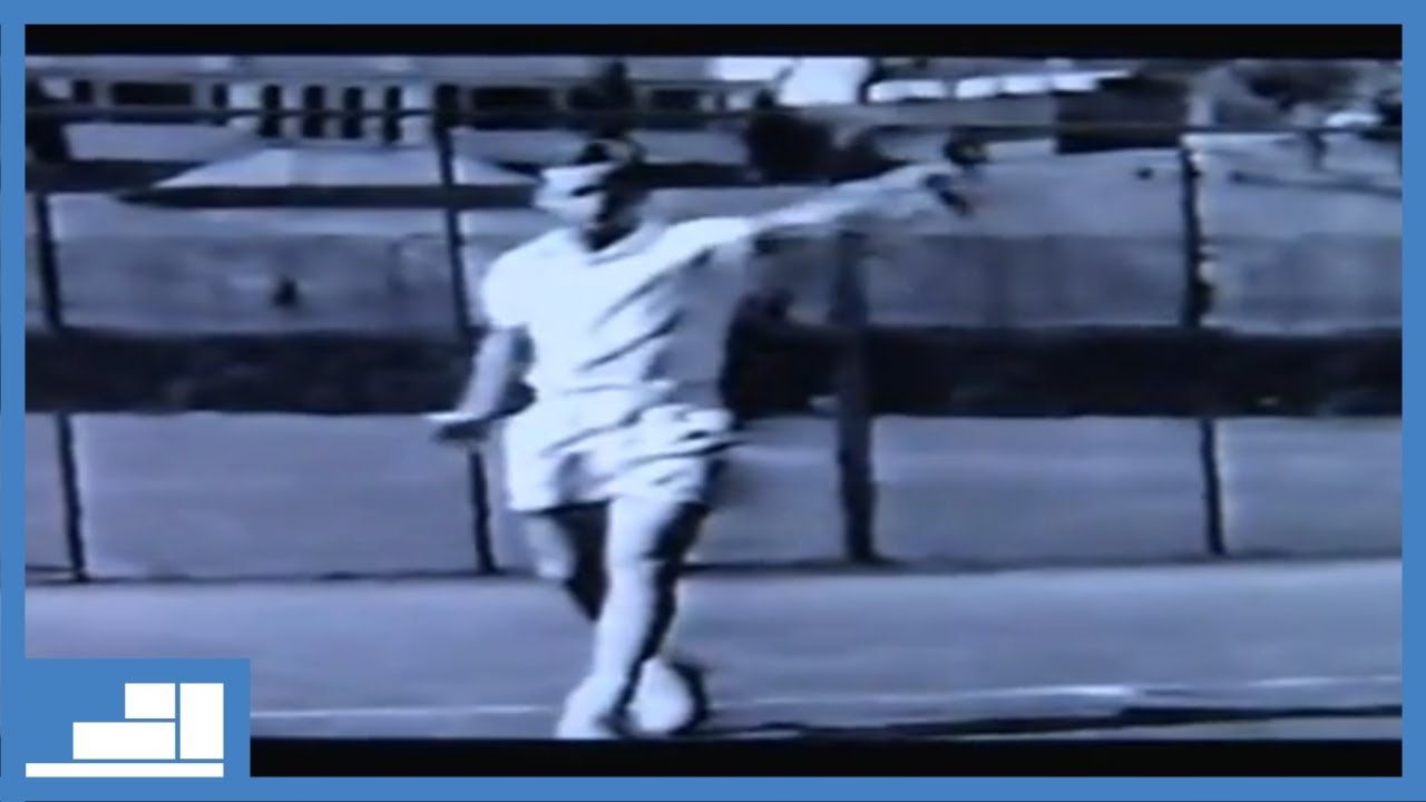 140 Rod Laver Slow Motion Backhand - YouTube