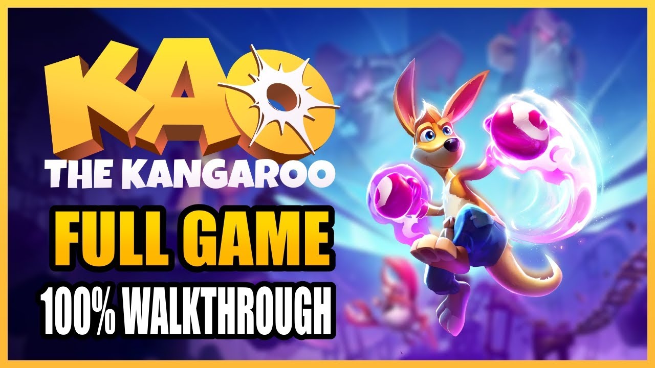 Kao The Kangaroo 🦘 Full Game 100% Walkthrough Gameplay PS5 🥊 All ...