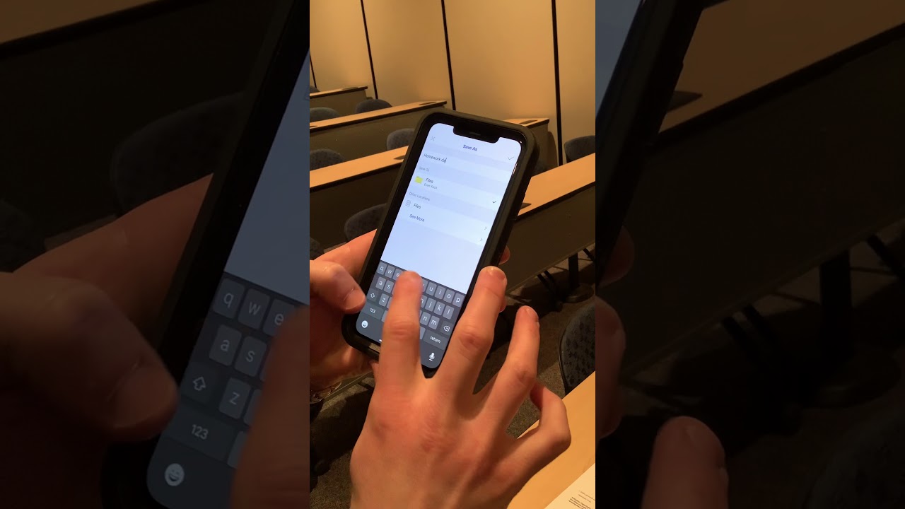 Scanning documents using the OneDrive App - YouTube