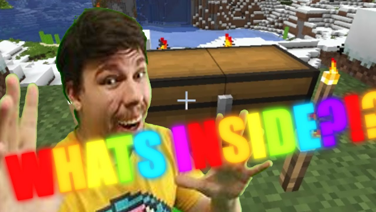 I FOUND THE NEW DOUBLE BONUS CHEST IN MINECRAFT!!!!!! MINECRAFT ...