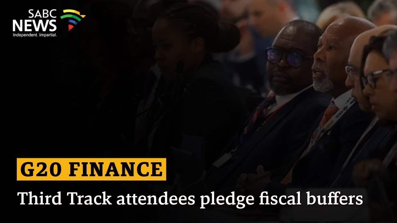 G20 Finance | Third Track attendees pledge fiscal buffers - YouTube