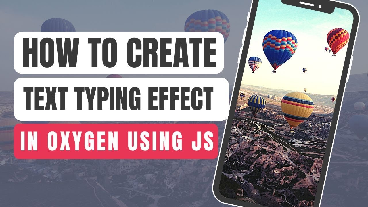 This video will help you to Create Text typing effect in Oxygen Builder ...