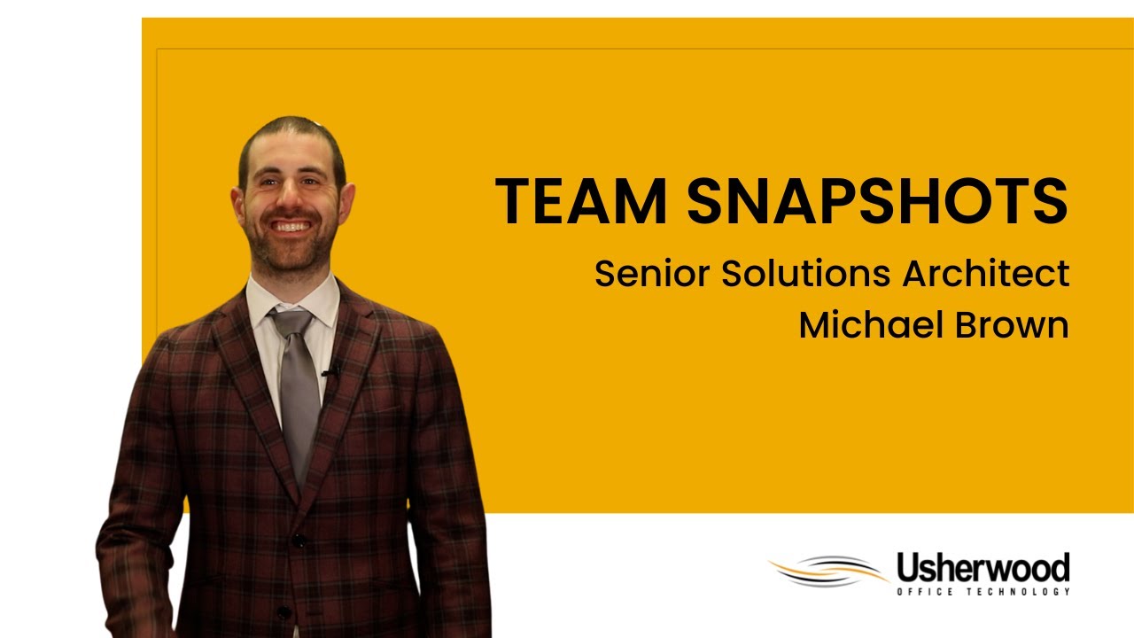 Team Snapshot: Michael Brown - YouTube