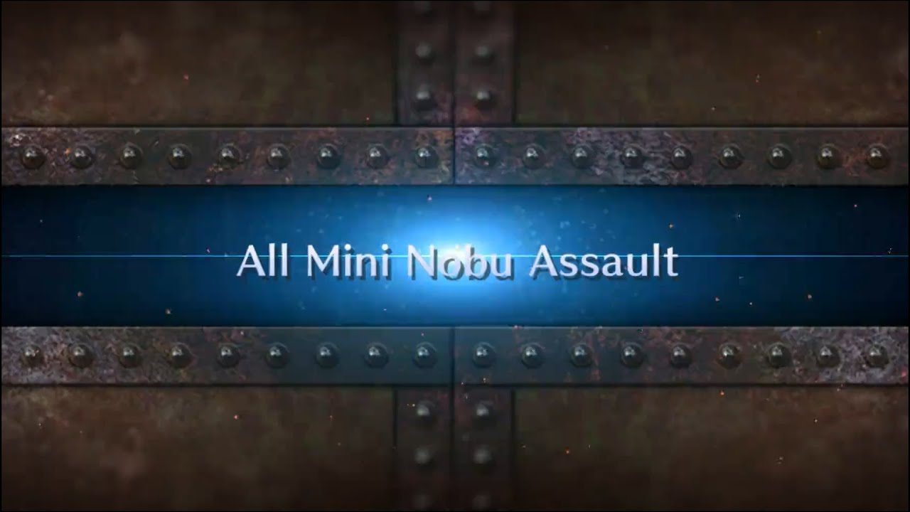 FGO NA Event GudaGuda Ryouma | All Mini Nobu Assault - YouTube