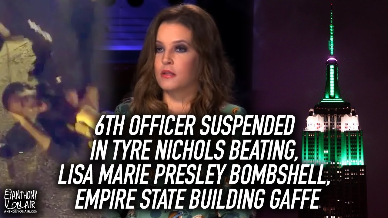 6th Officer Suspended in Tyre Nichols Beating, Lisa Marie Presley ...