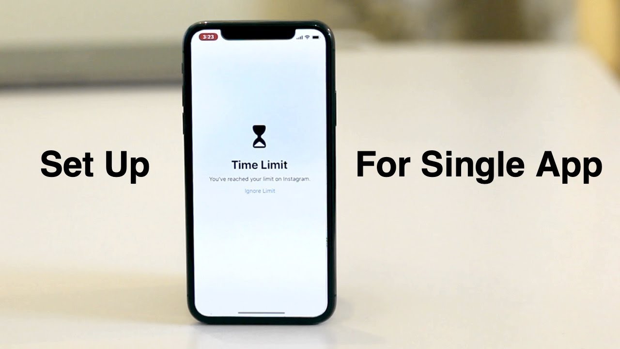 How To Add App Limits For A Single App On IPhone Or IPad YouTube How To Add App Limits For A Single App On IPhone Or IPad YouTube
