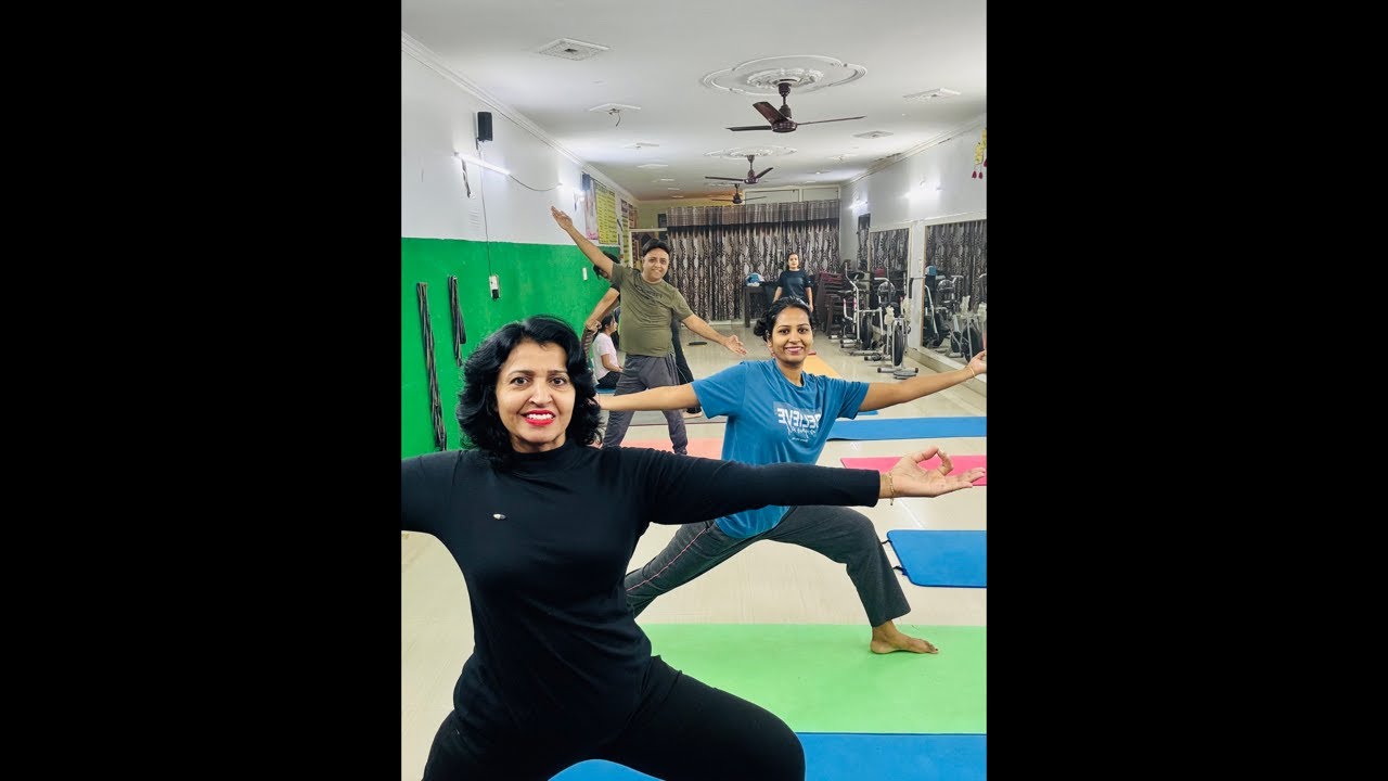 Morning Yoga session with Dr. Sandhya - YouTube