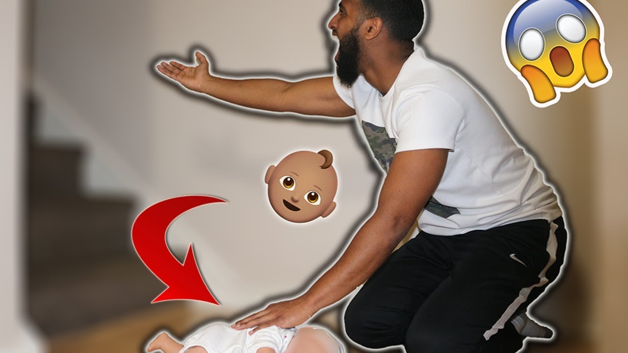 "I DROPPED THE BABY" PRANK!!! - YouTube