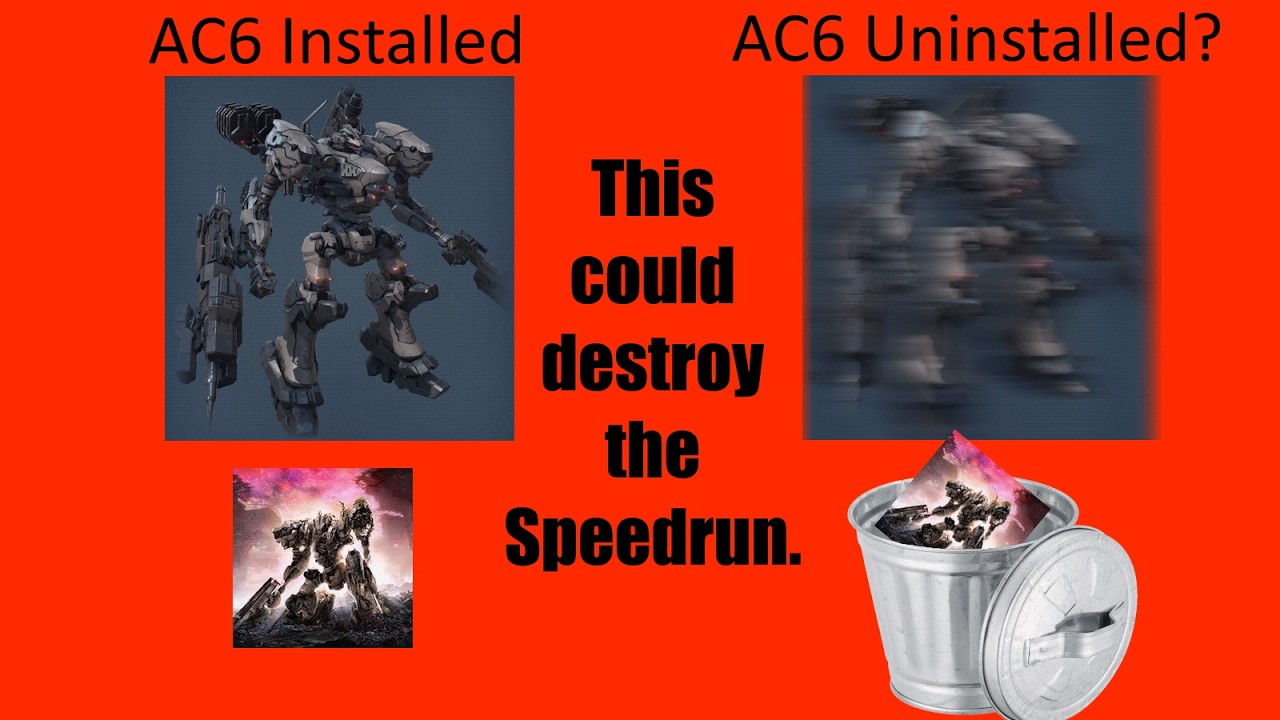 Uninstalling AC6 makes it run Faster!? - YouTube