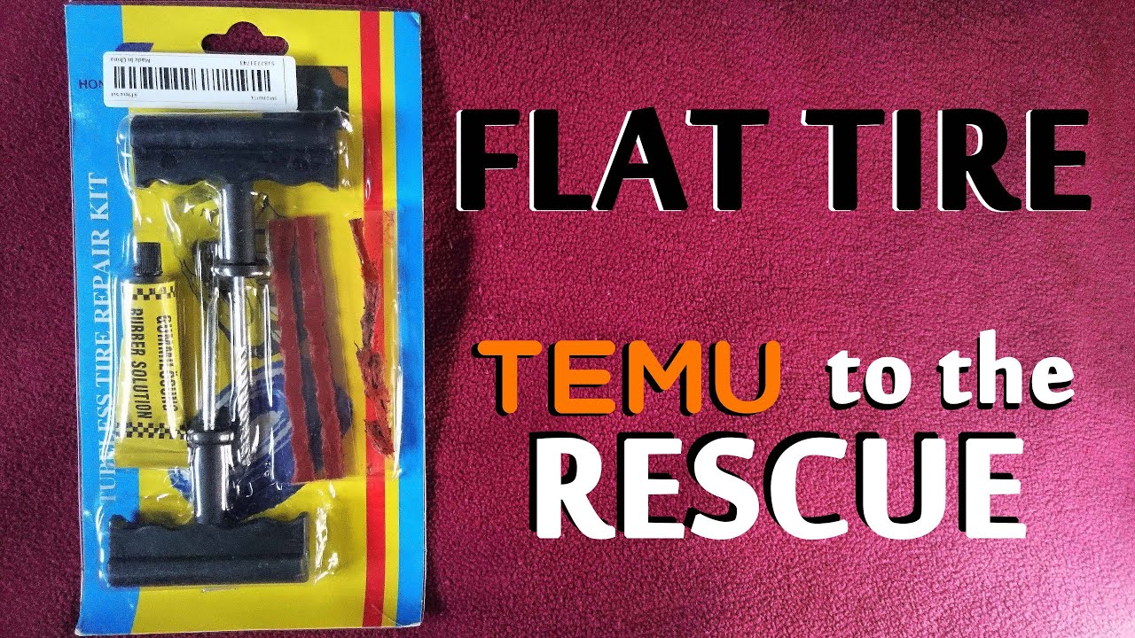Temu Tire Repair Kit Review - YouTube
