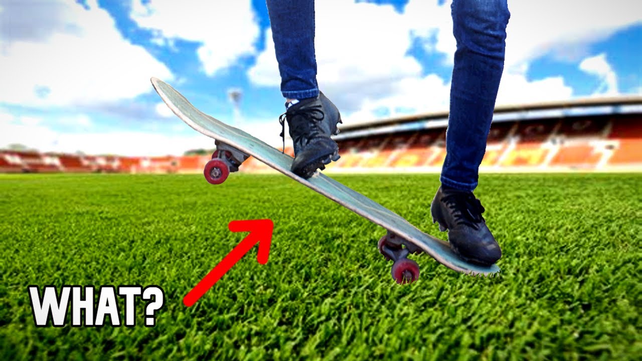 Skateboarding In SOCCER CLEATS!? - YouTube