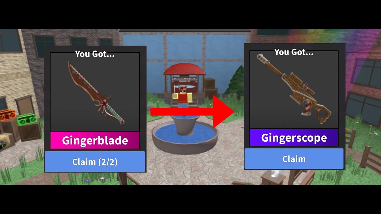 2 Low Tier Godlys To GingerScope Trading (Murder Mystery 2) - YouTube