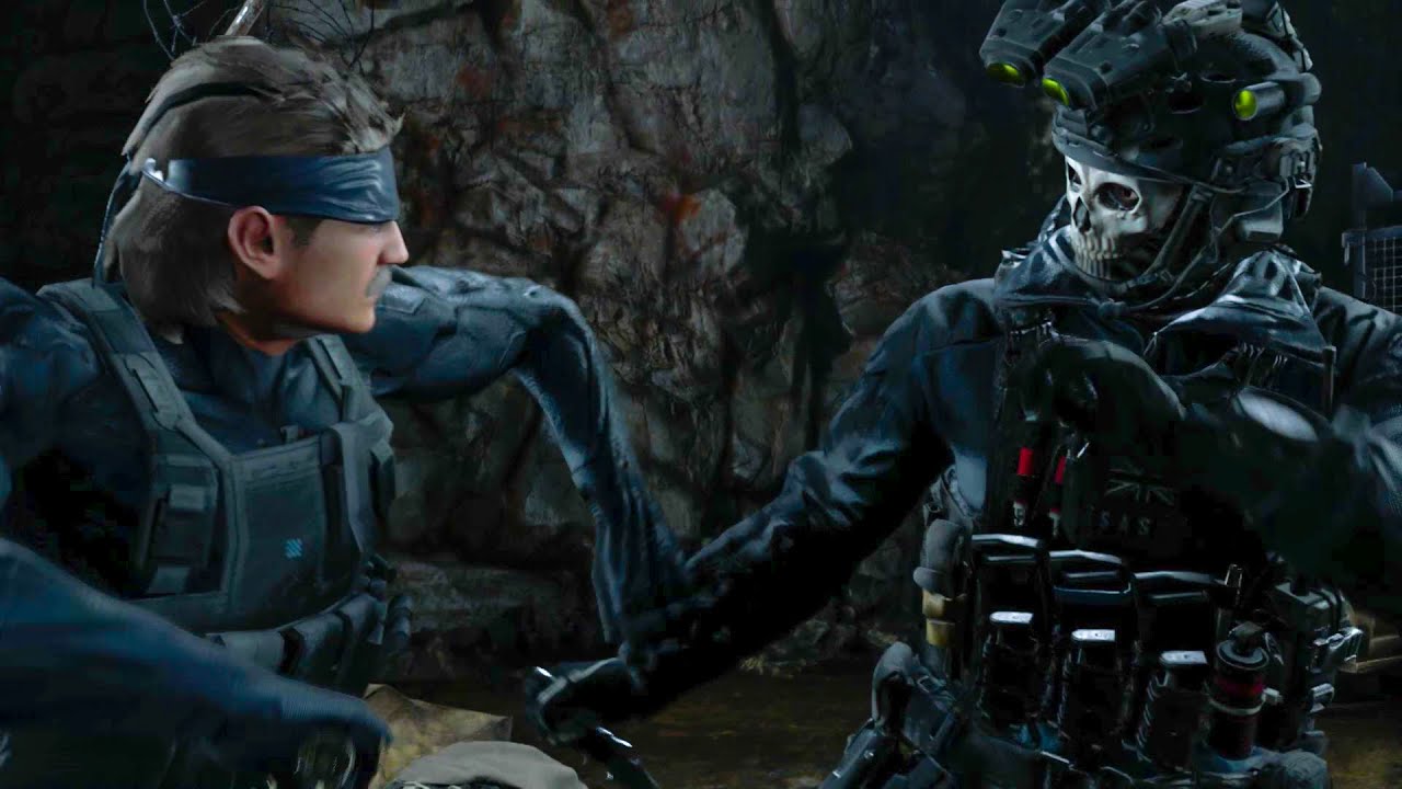 OLD Snake vs Ghost in Resident Evil 4 Remake │ MGS EDITION - YouTube