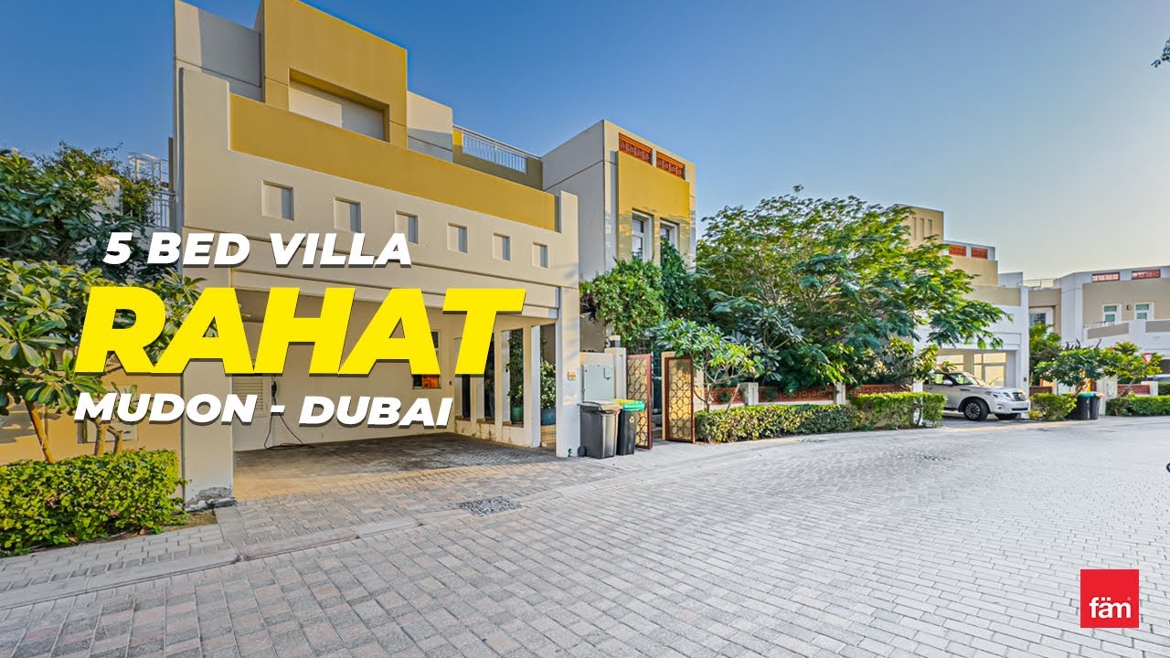 Spacious 5 Bed Villa in Rahat, Mudon - Dubai - YouTube