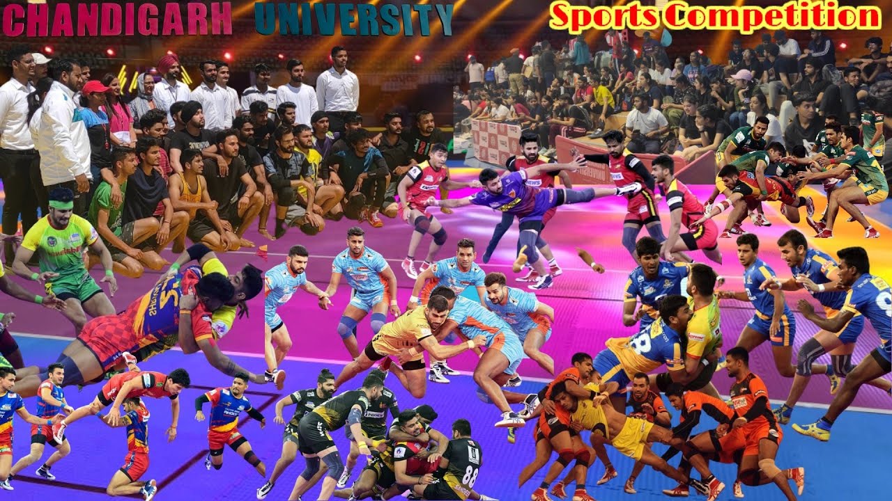 Chandigarh University sports Competition! Cu Kabaddi Competition ...