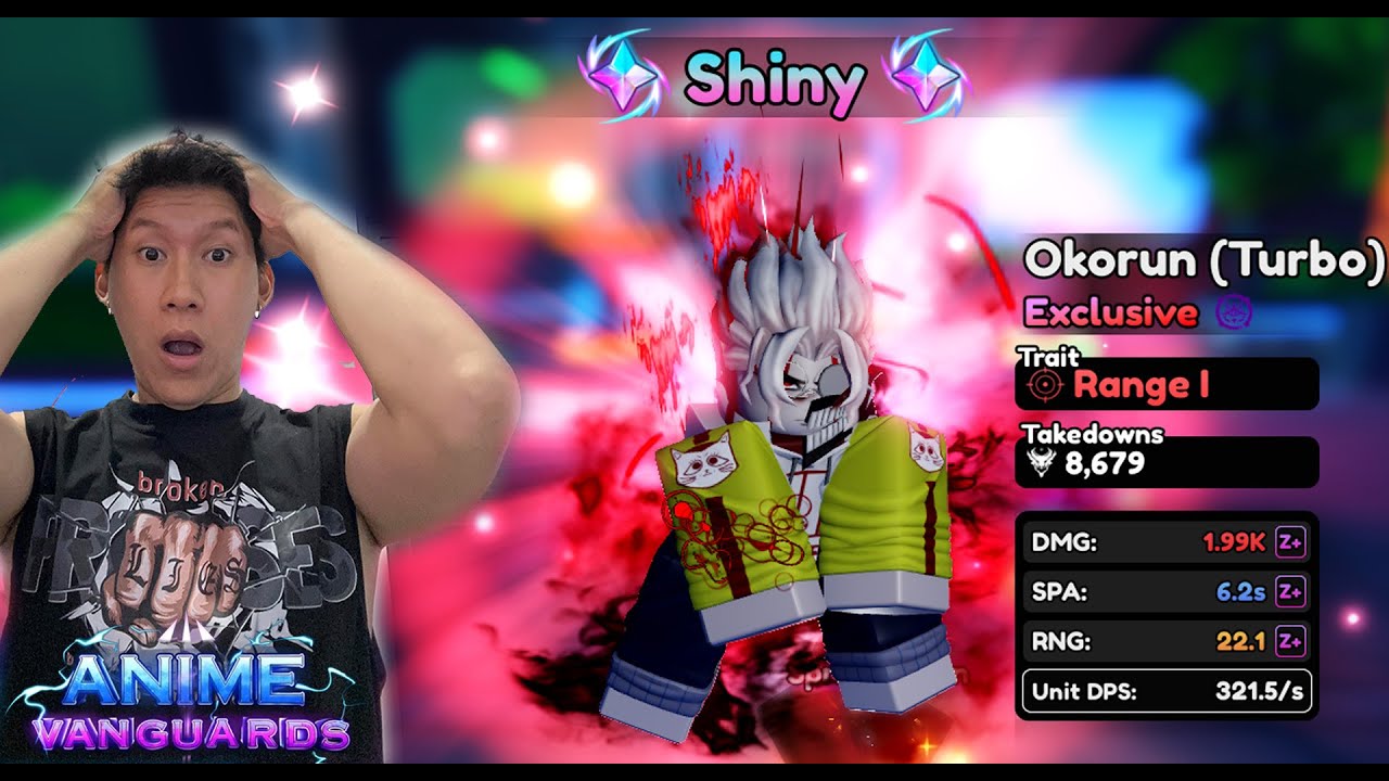 Mình Tiến Hóa Shiny Okorun Siêu Ngầu - Anime Vanguards | ROBLOX - YouTube