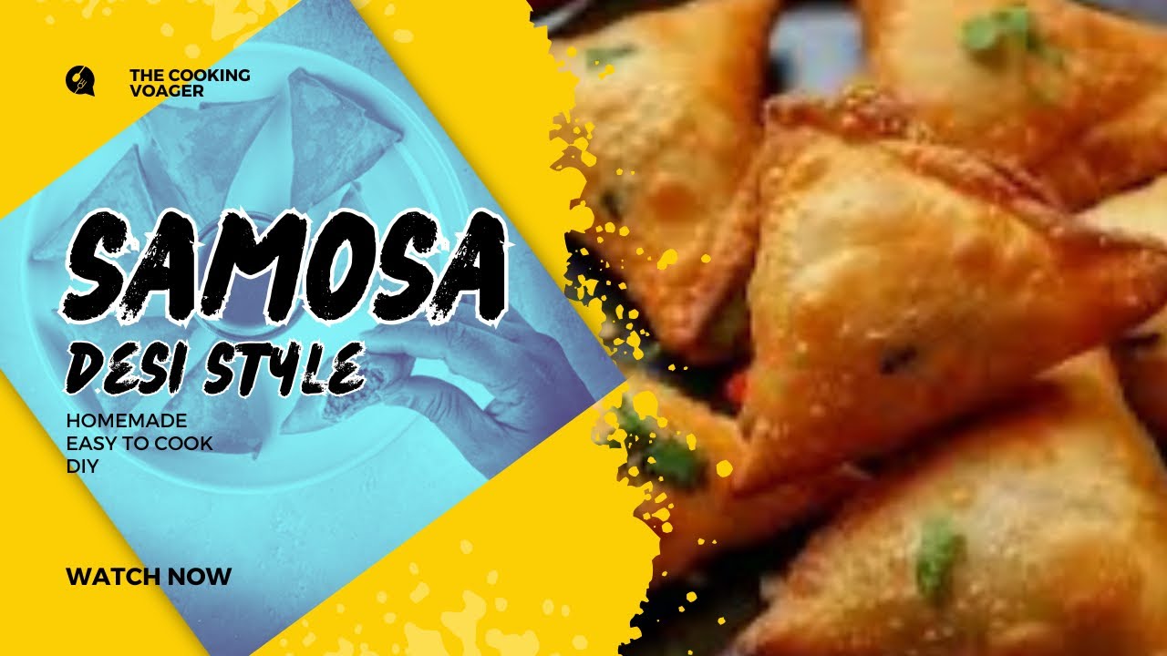 Mini chicken samosa by THE COOKING VOYAGER - YouTube