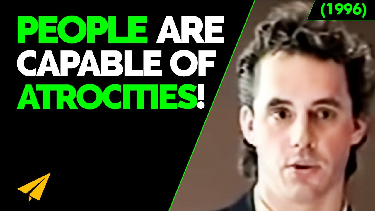 Young Jordan Peterson | THIS MISTAKE Led to the Holocaust! | 1996 ...