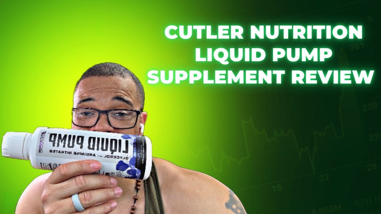 Liquid Pump Cutler Nutrition Caffeine Free Pre-Workout Supplement ...