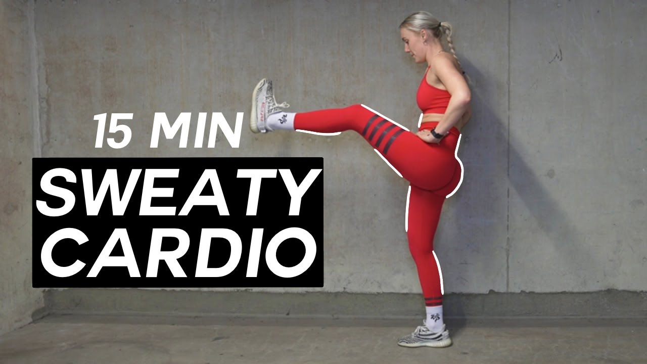 15 MINUTES SWEATY CARDIO WORKOUT!💦 #28 - YouTube
