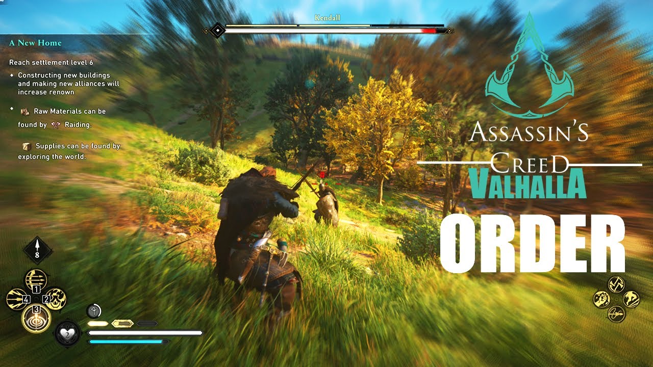 assassins creed valhalla order attack - YouTube