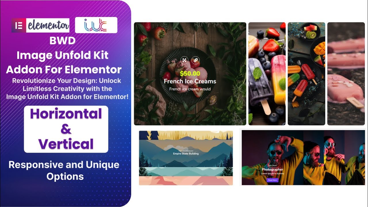 Revolutionize Your Design: BWD Image Unfold Kit Addon for Elementor | Unleash Creative Freedom ...