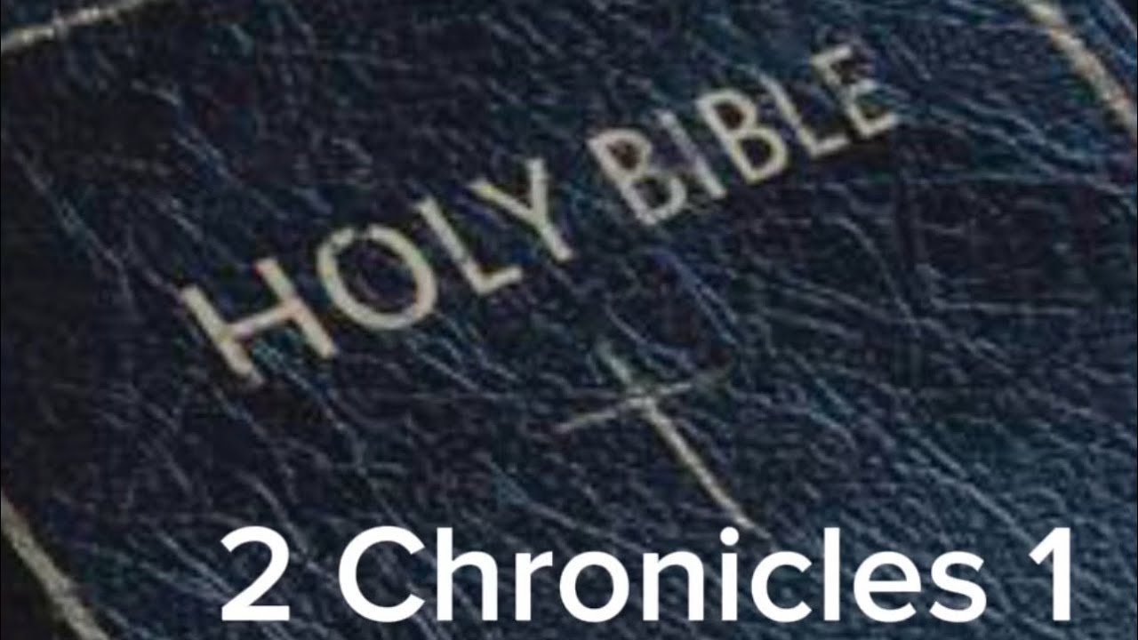 2 Chronicles 1 (NIV) The Audio Bible - YouTube