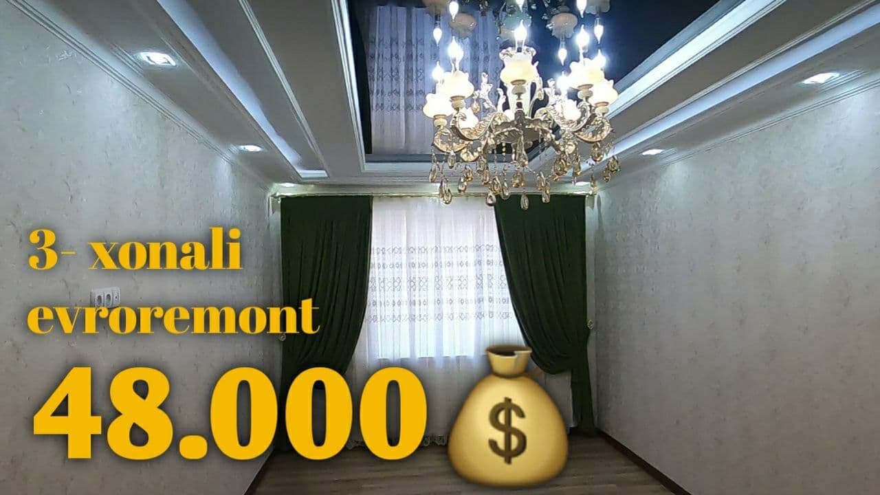 3- xonali evro remont | uy joy - YouTube