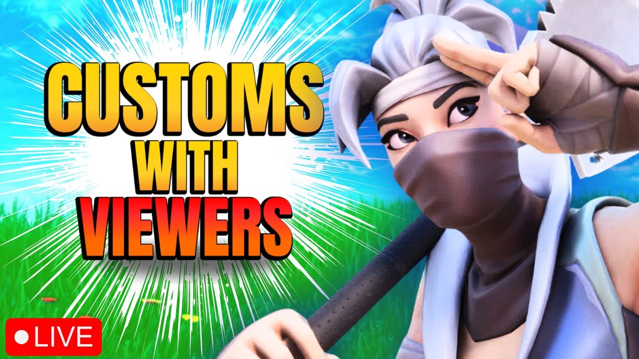 🏆 Customs WITH VIEWERS🏆 - fortnite live - YouTube