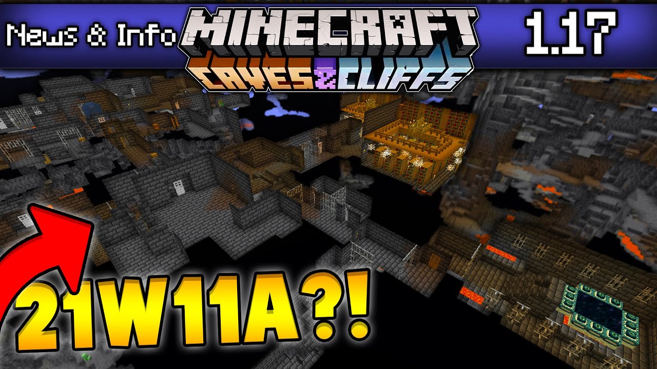 DEEPSLATE STRONGHOLD NEL 21W11A!? Minecraft 1.17 News & Info - YouTube