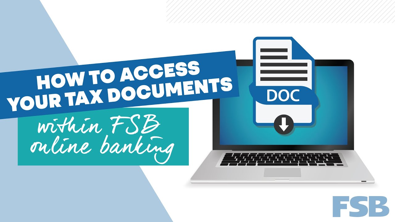 How To Access Your Tax Documents Within FSB Online Banking? | Farmers ...