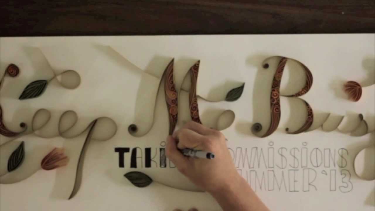 Keep Me Busy - Quilling - YouTube