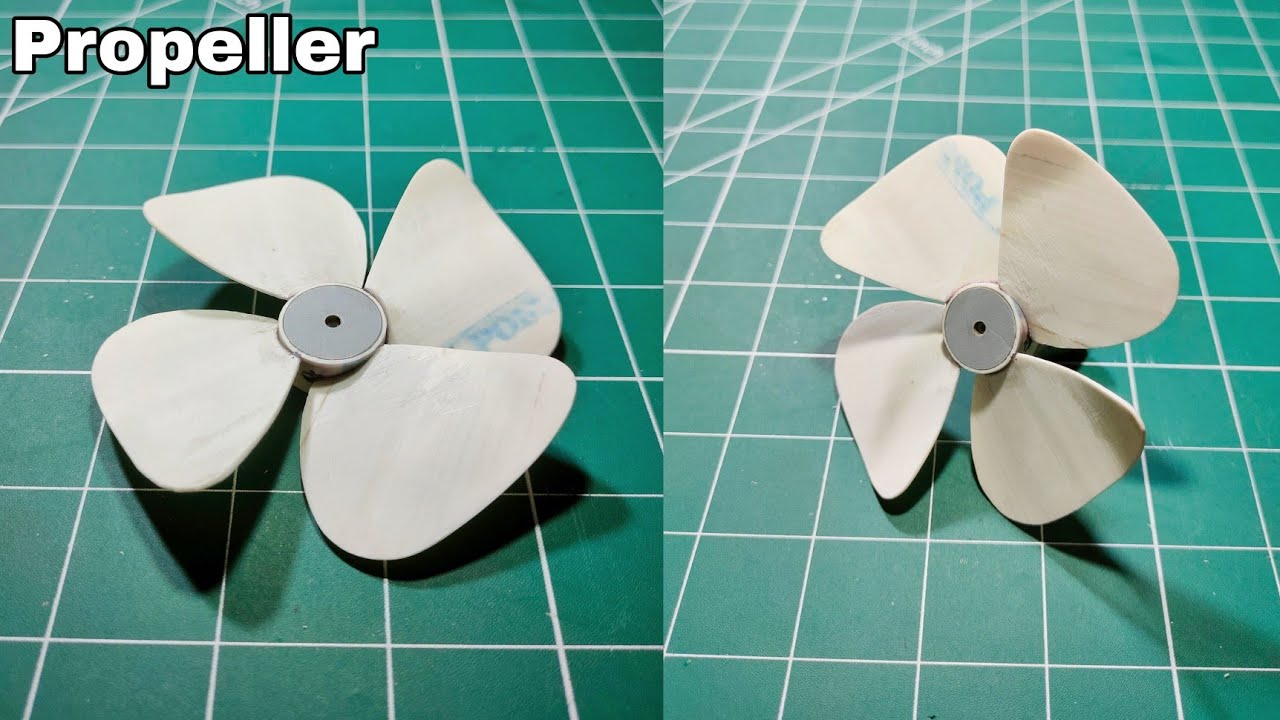 How To Make Fan Propeller From PVC Pipe At Home | Table Fan Propeller ...